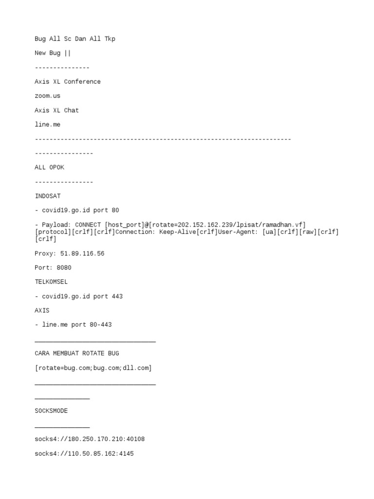 Bug All SC (SFILE | PDF