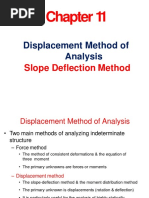 Chapter11. Displacement Method of Analysis Slope Deflection Equation ...