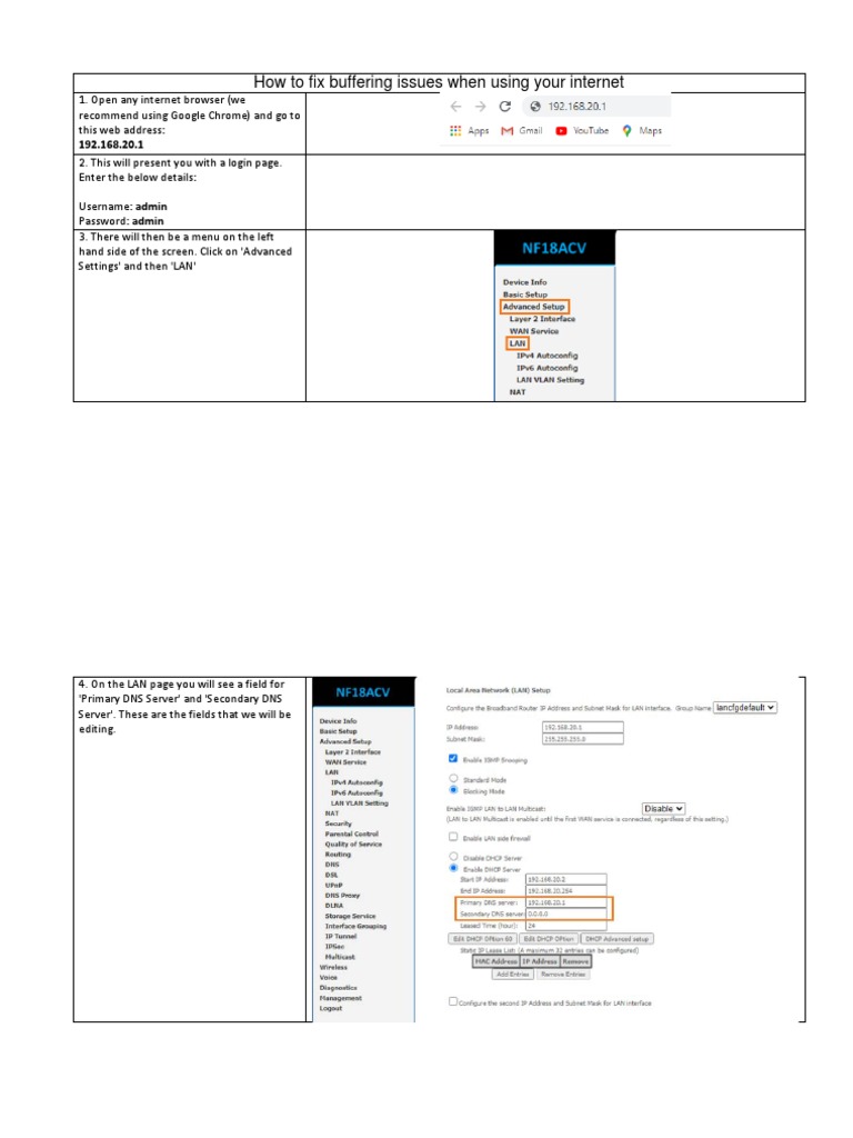 How To Fix Buffering Issues | PDF