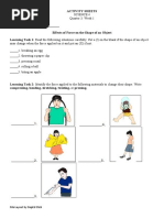Emosyon at Damdamin Worksheet | PDF