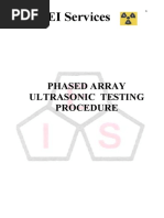 PAUT Model Procedure PDF | PDF | Nondestructive Testing | Calibration