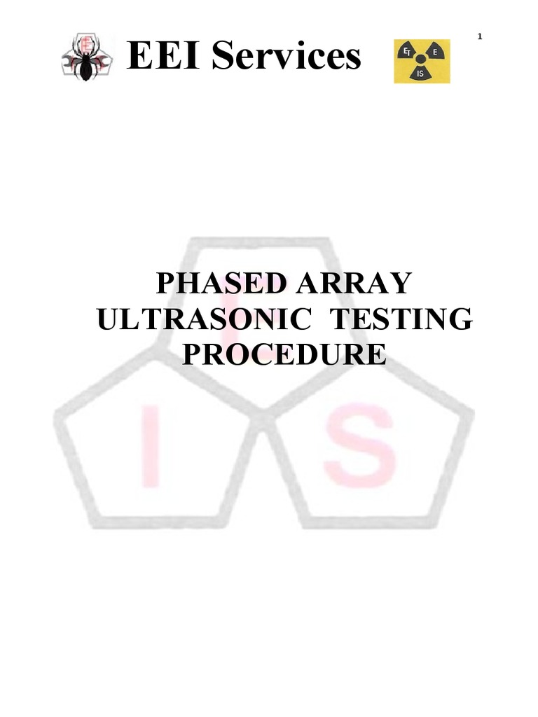 PAUT Procedure EEIS | PDF | Nondestructive Testing | Calibration