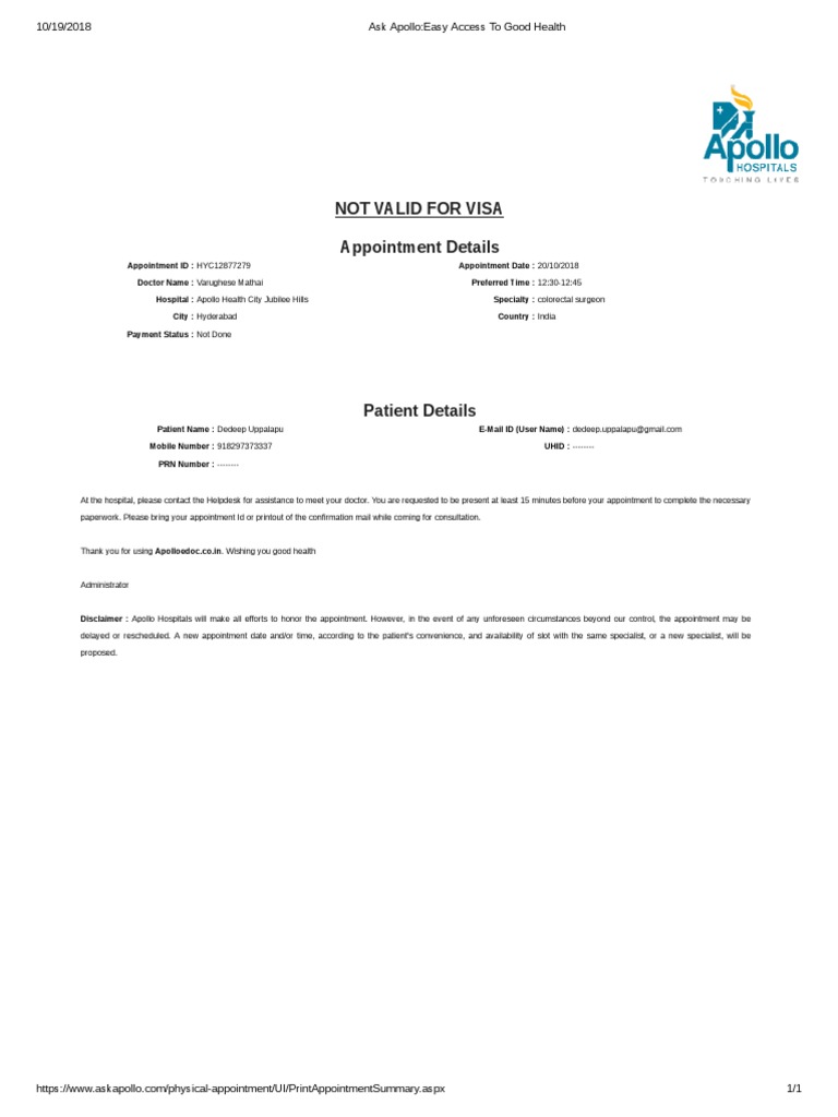 Ask Apollo - Easy Access To Good Health | PDF