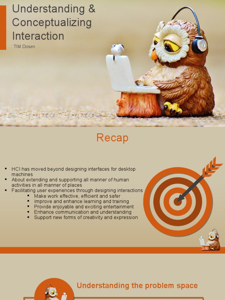 P05 - Understanding & Conceptualizing Interaction | PDF | Graphical User Interfaces | Conceptual ...