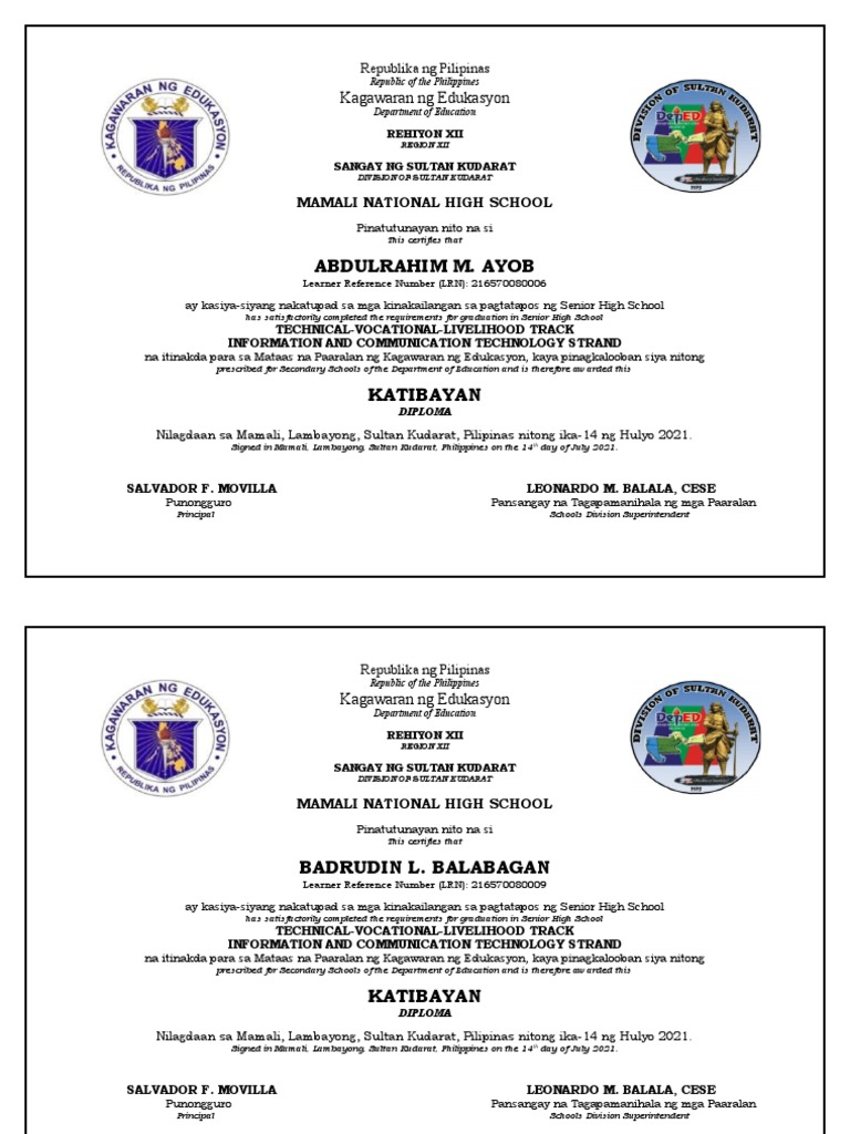 Diploma Grade 12 Ict | PDF | Public Administration | Policy