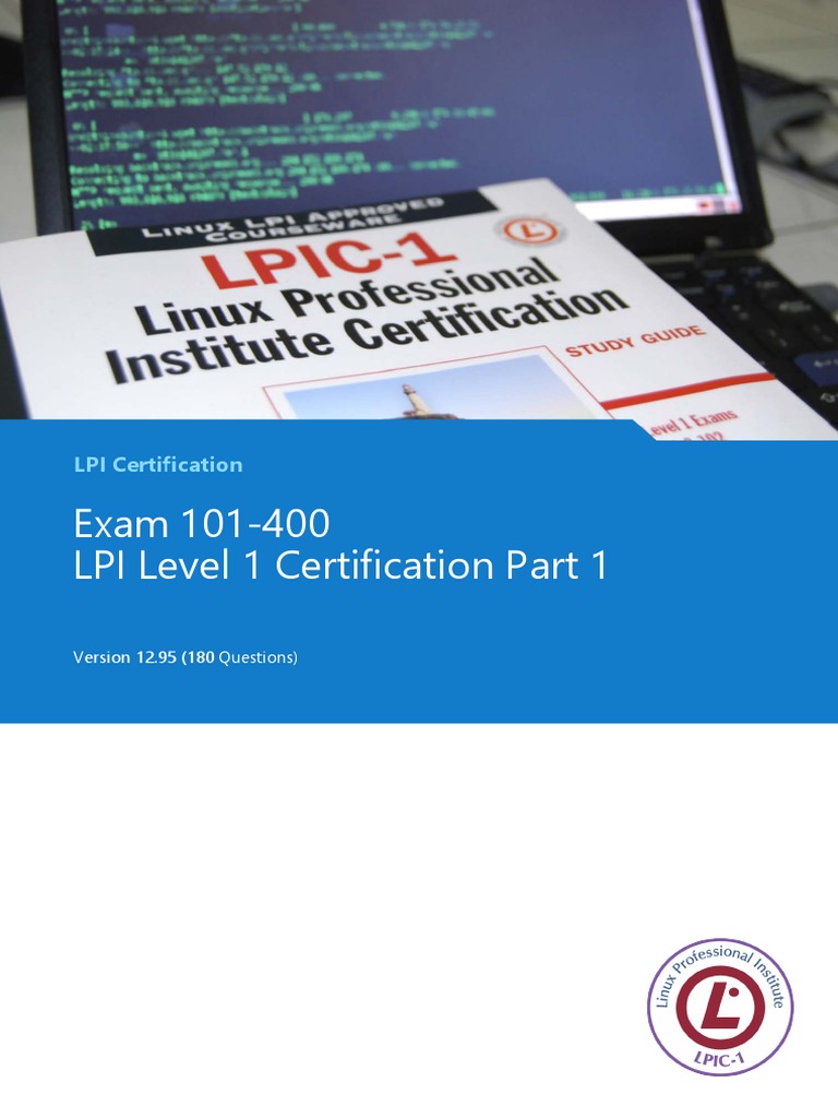 Exam 101-400 LPI Level 1 Certification Part 1 | PDF | File System ... Exam 101-400 LPI Level 1 Certification Part 1 | PDF | File System ...