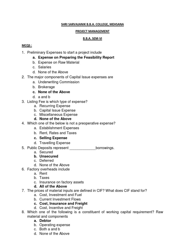 Understanding White Expense Representation Pdf Working Capital
