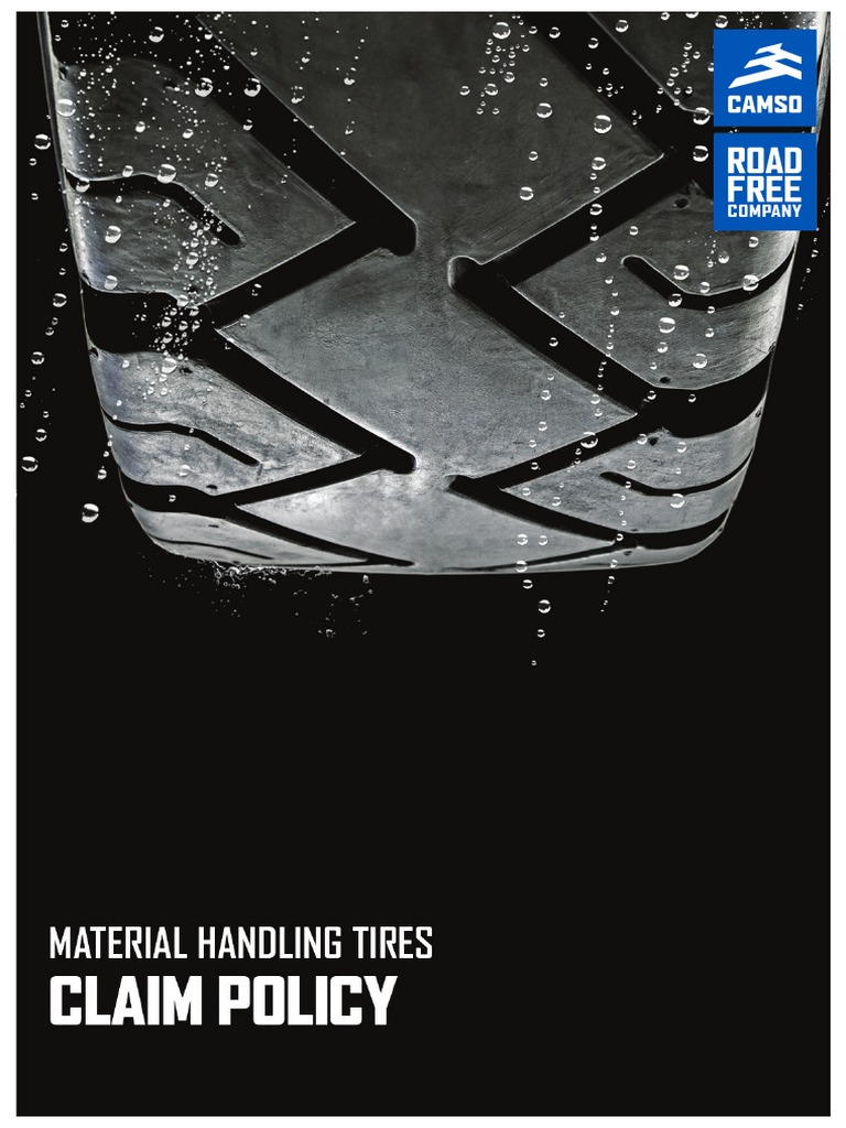 Claims Policy - Material Handling Tires - 1 | PDF | Tire | Product ...