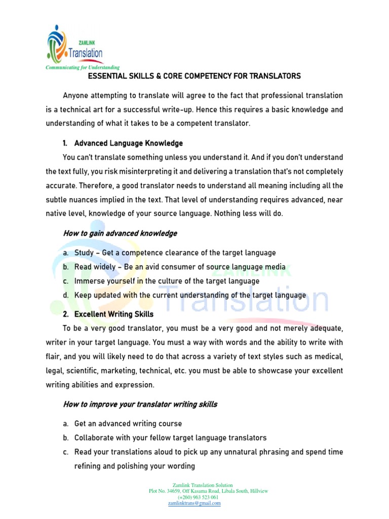 Translation Skills | PDF | Translations | Vocabulary