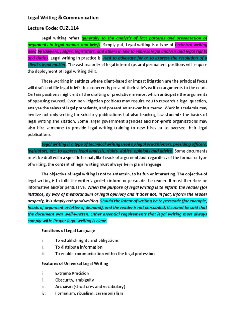Essentials of Legal Writing Skills | PDF | Justice | Crime & Violence