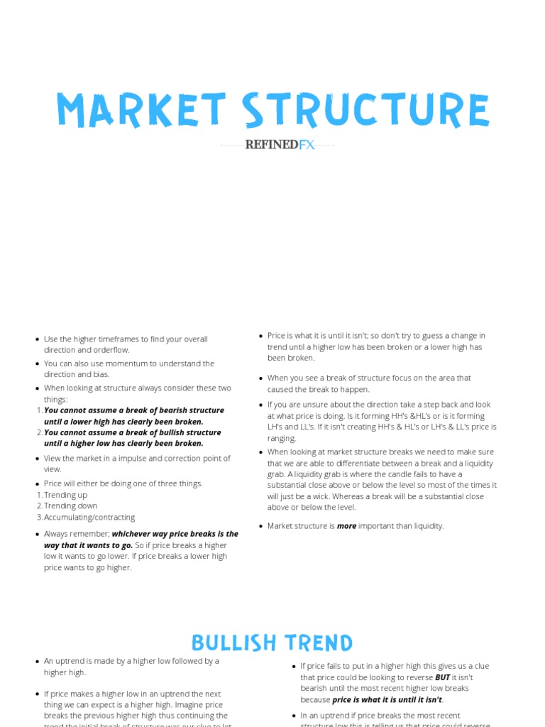 Market Structure | PDF | Market Trend | Economics