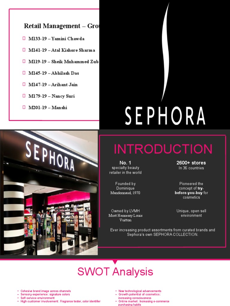 Retail Management - Sephora | PDF | Retail | Cosmetics