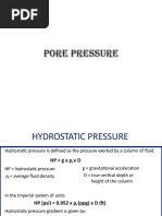 Pore Pressure and Fracture Gradient | PDF | Blowout (Well Drilling ...