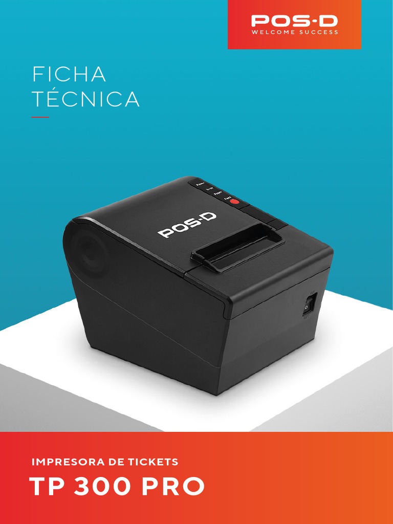 Impresora - TP 300 Pro - Ficha Tecnica - Es | PDF | Impresora ...