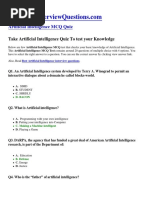 AI MCQs: 300+ Questions & Answers | PDF | Artificial Intelligence ...