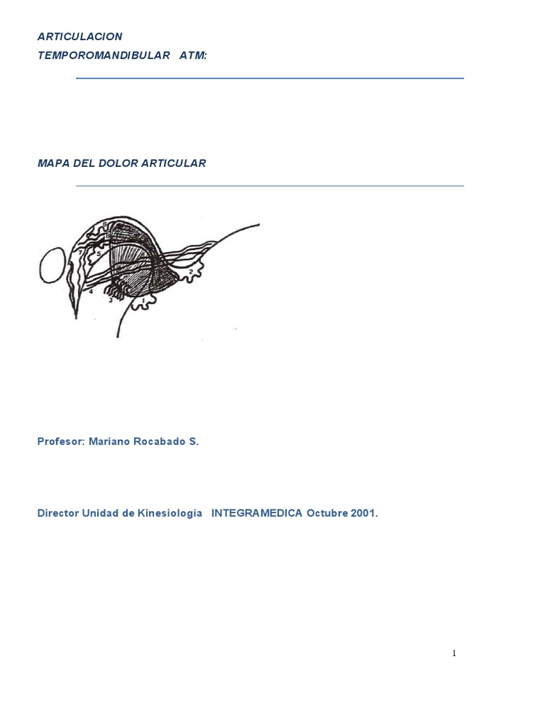 DIAGNOSTICO ARTICULACION ATM DE MARIANO ROCABADO - Editado | PDF ...