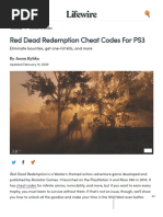 RDR2 Missions: Complete Chronological Guide | PDF