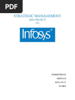 Organizational Structure of Infosys | PDF | Revenue | Corporations