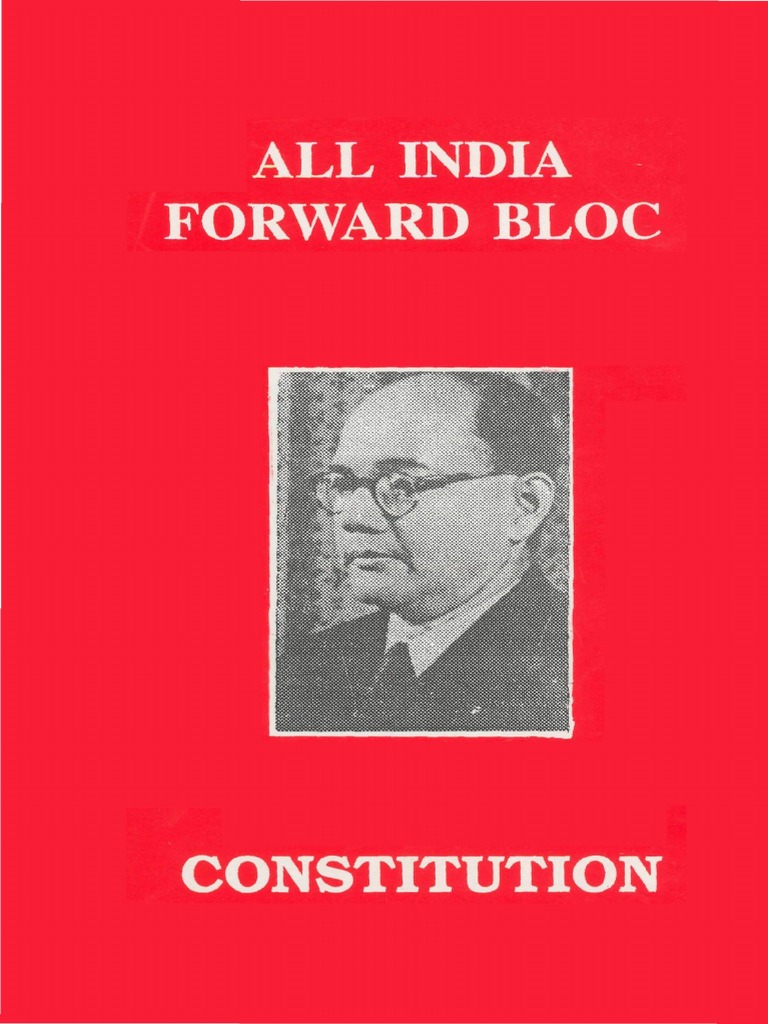 All India Forward Bloc | PDF | Committee | United States Congress