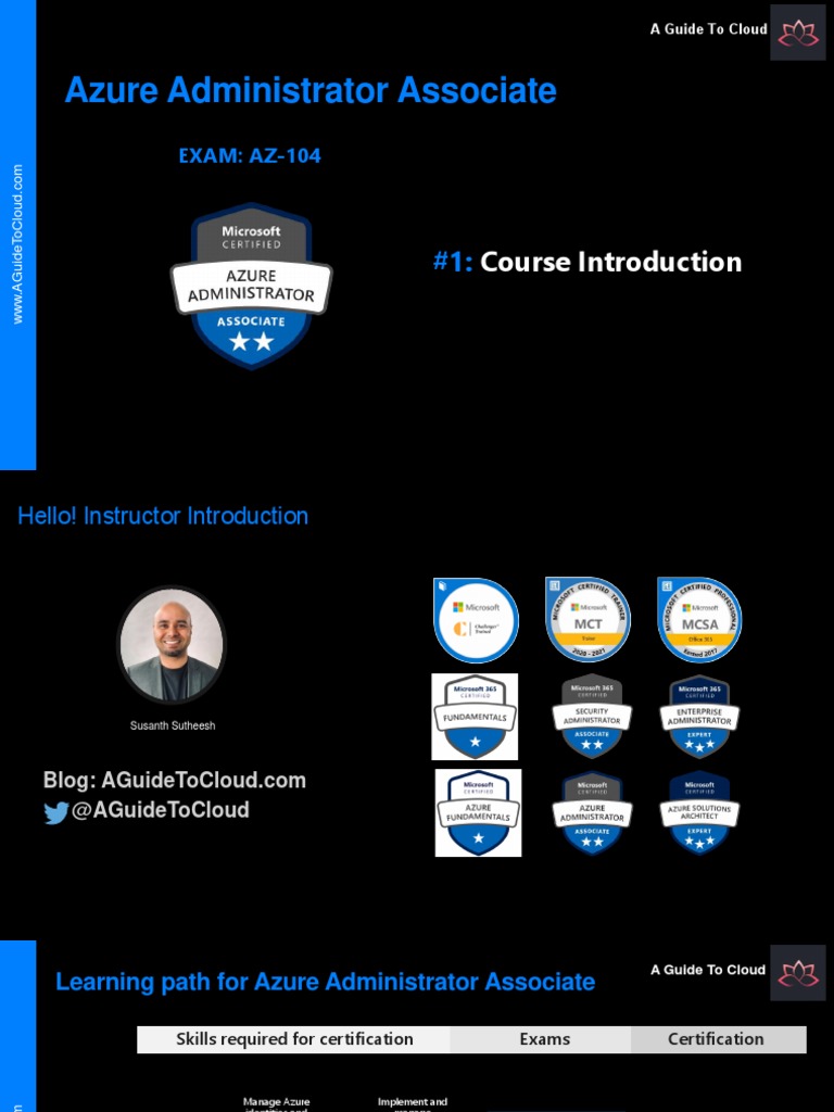 Az104 Master | PDF | Active Directory | Cloud Computing