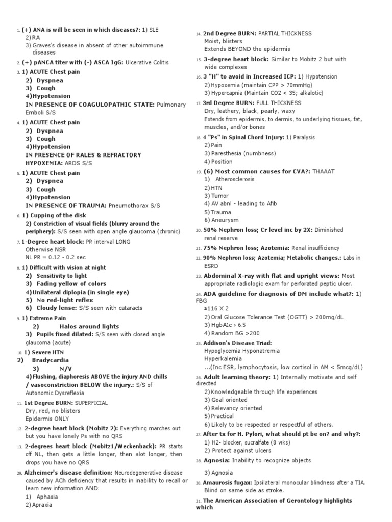 NR 509 APEA 3P Final Exam Study Guide | PDF | Chronic Obstructive ...