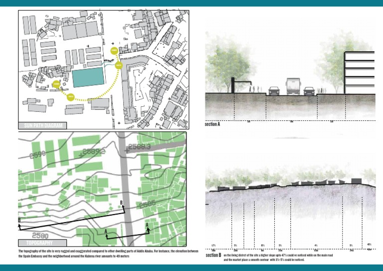 Sun Path Diagram: Section A | PDF | Geodesy | Graphic Design