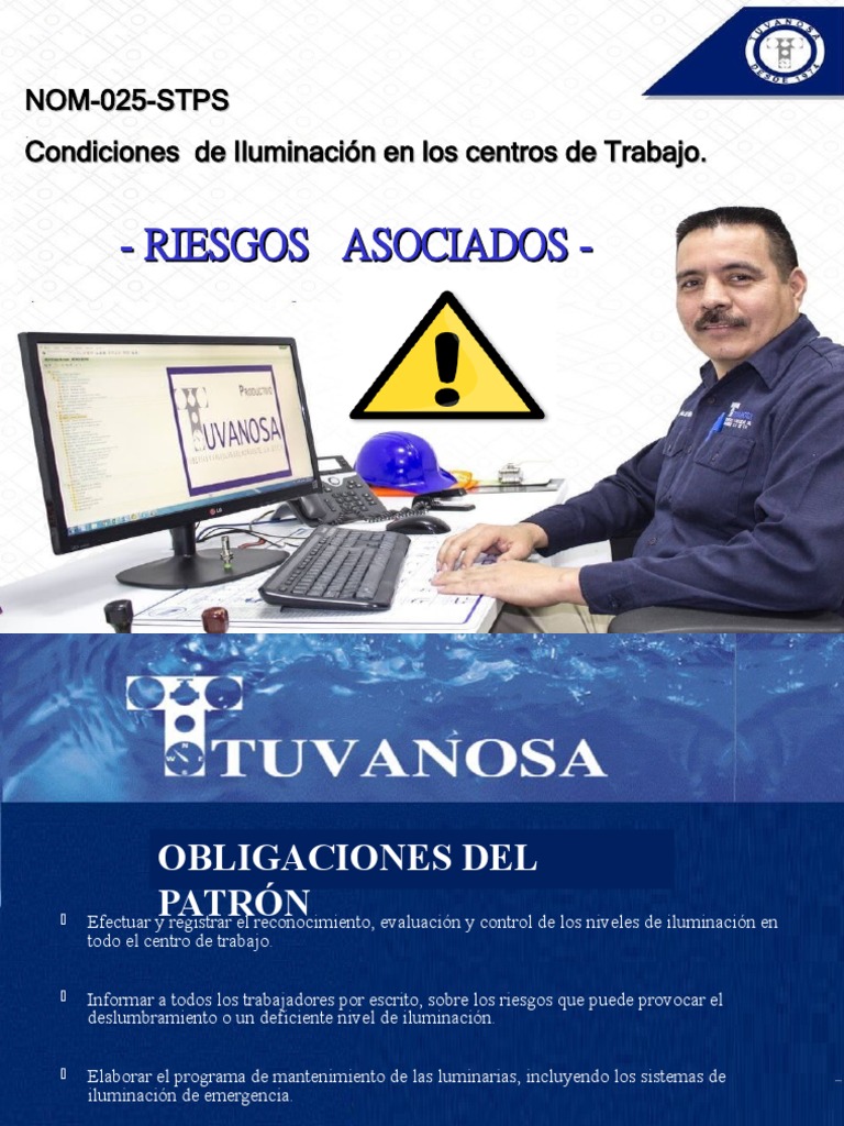 Presentacion Nom 025 STPS | PDF | Medición | Encendiendo