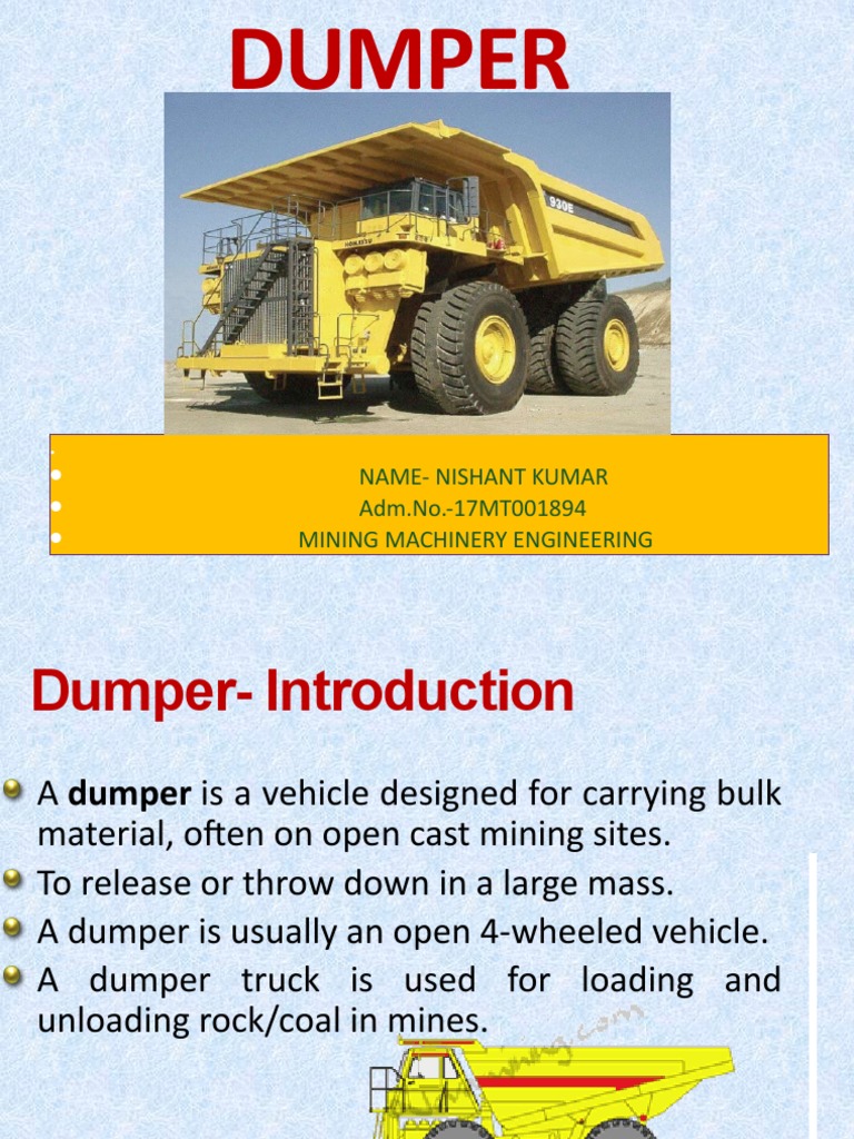 Dumper | PDF