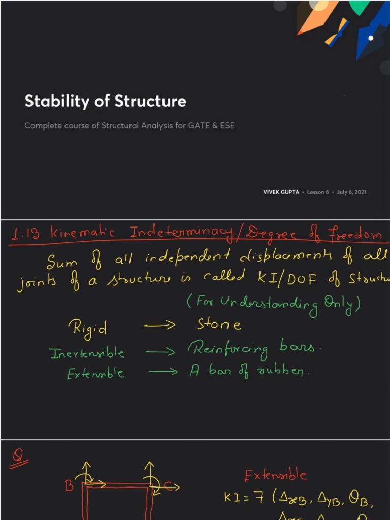 Stability of Structure | PDF
