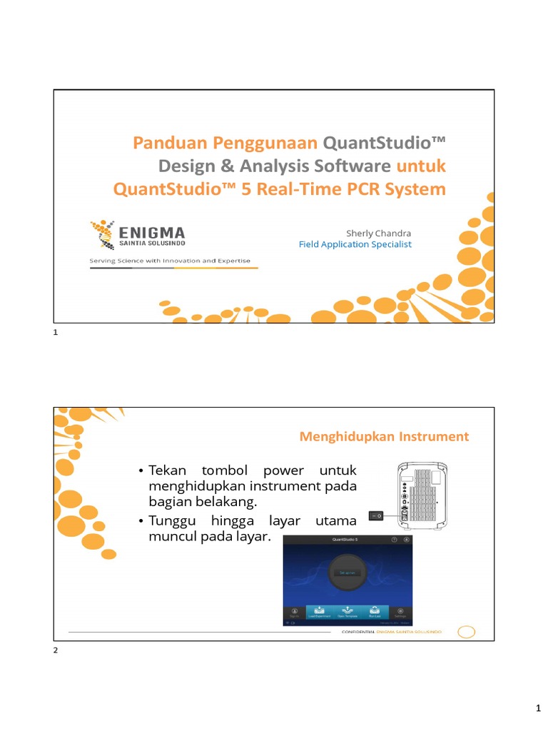SOP QuantStudio 5 | PDF