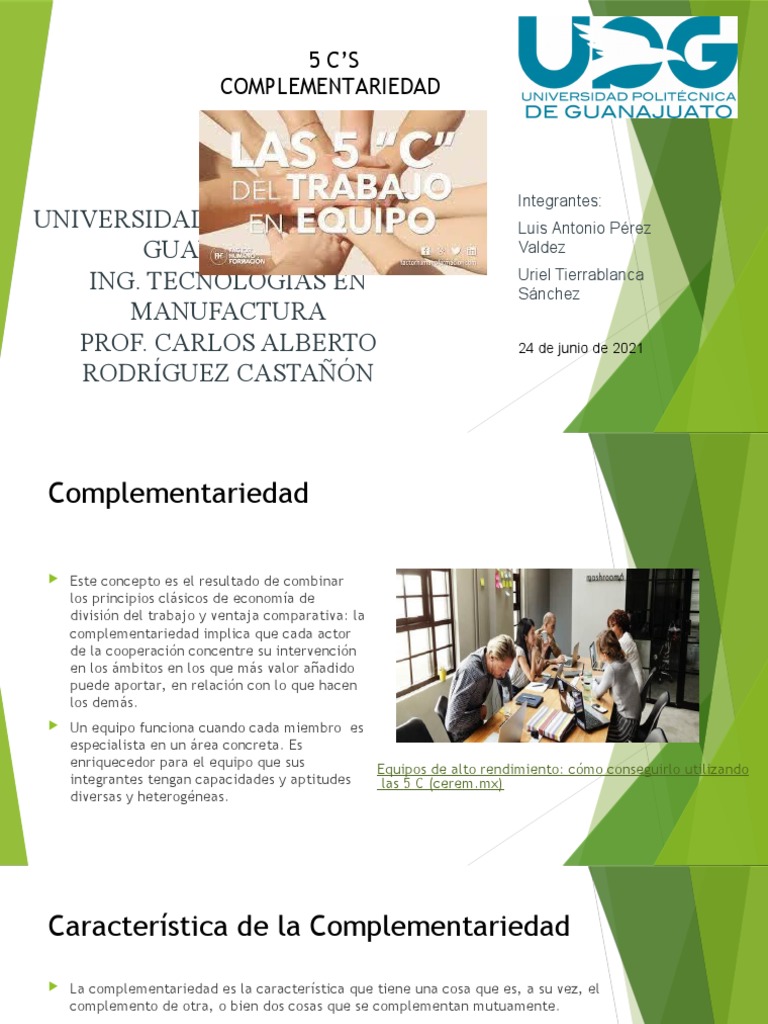 Presentacion 5C | PDF | Empresas | Economias