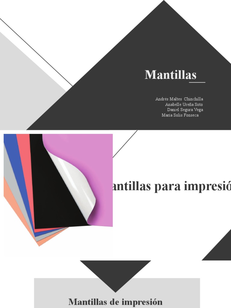 Mantillas de Caucho para Impresión Offset | PDF | Papel | Materiales