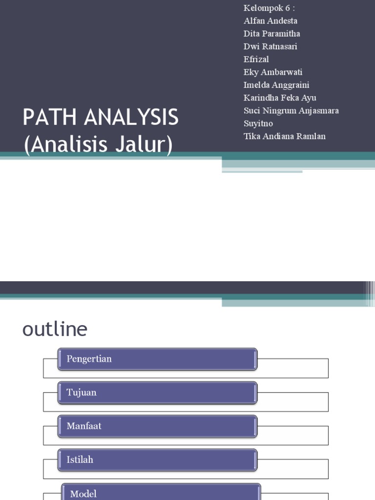 Path Analysis | PDF