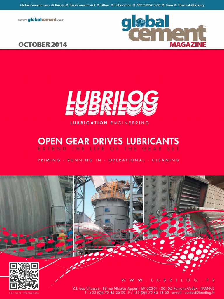 Lubrilog Lubriclean Ep in Global Cement Oct 2014 | PDF