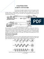 Screw Conveyor Basic Design Calculation | PDF | Gear | Horsepower