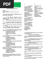 Learning Activity Sheet in 3is (Inquiries, Investigation, Immersion) | PDF | Qualitative ...