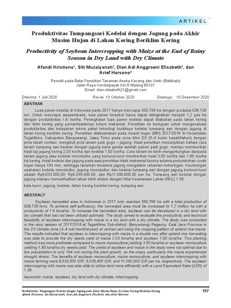 495-Article Text-1786-2-10-20210210 | PDF | Griya & Taman | Teknologi & Rekayasa