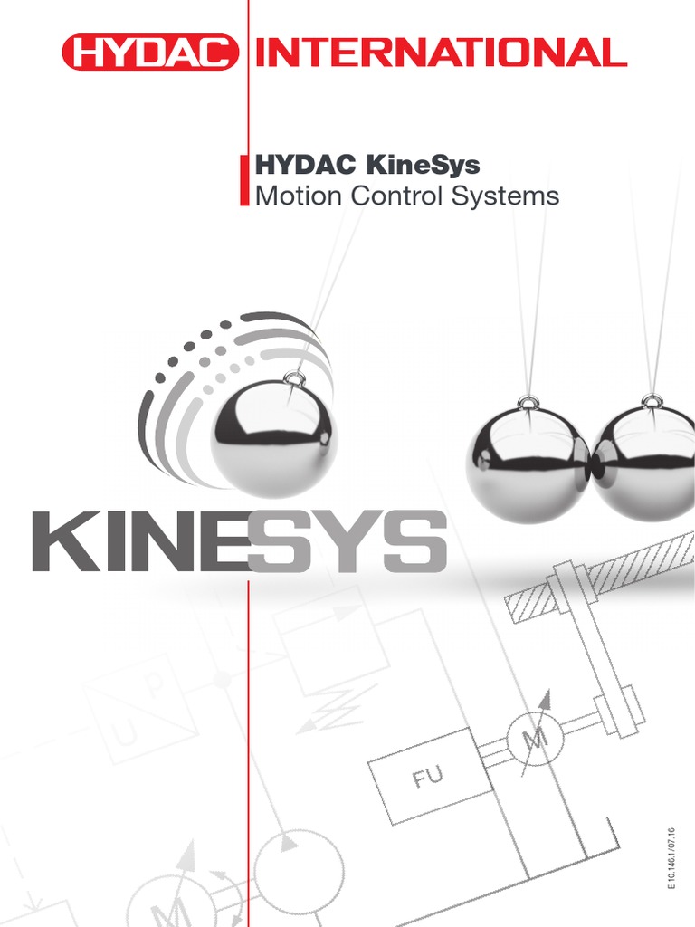 Hydac Kinesys: Motion Control Systems | PDF | Servomechanism | Electric ...