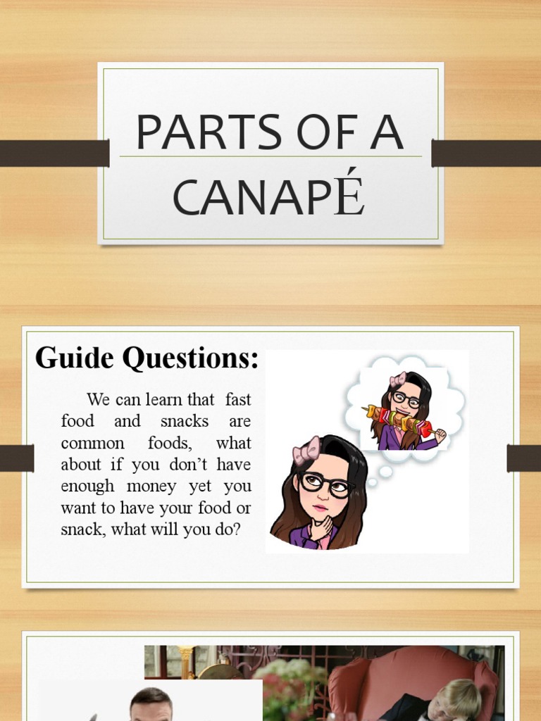 Parts of Canape | PDF