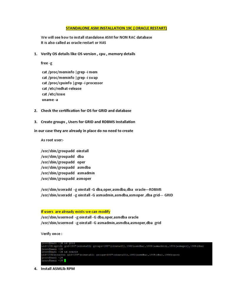 1.install ASM Using ASMLib 19c | PDF | Relational Database | Operating ... 1.install ASM Using ASMLib 19c | PDF | Relational Database | Operating ...