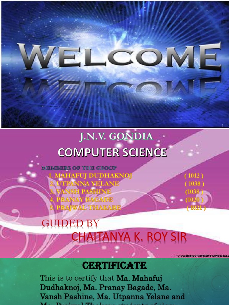 Cs Aip Class 10th Boys Group | PDF | Information And Communications ...