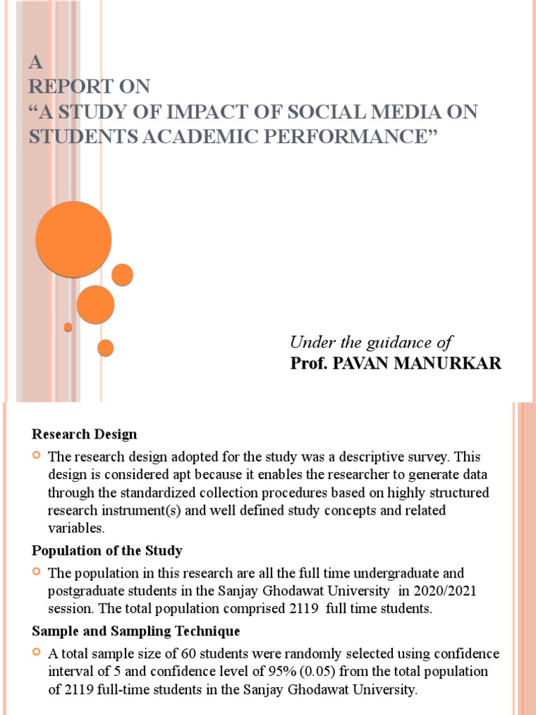 A Study of Impact of Social Media On Students Academic Performance ...