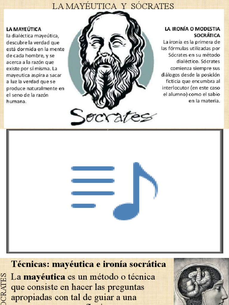 16 La Mayéutica y Sócrates | PDF | Metafilosofía | Conceptos psicologicos