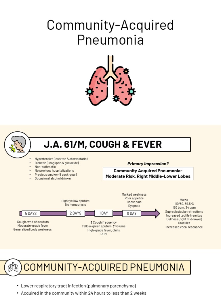 Community-Acquired Pneumonia | PDF | Pneumonia | Respiratory Diseases