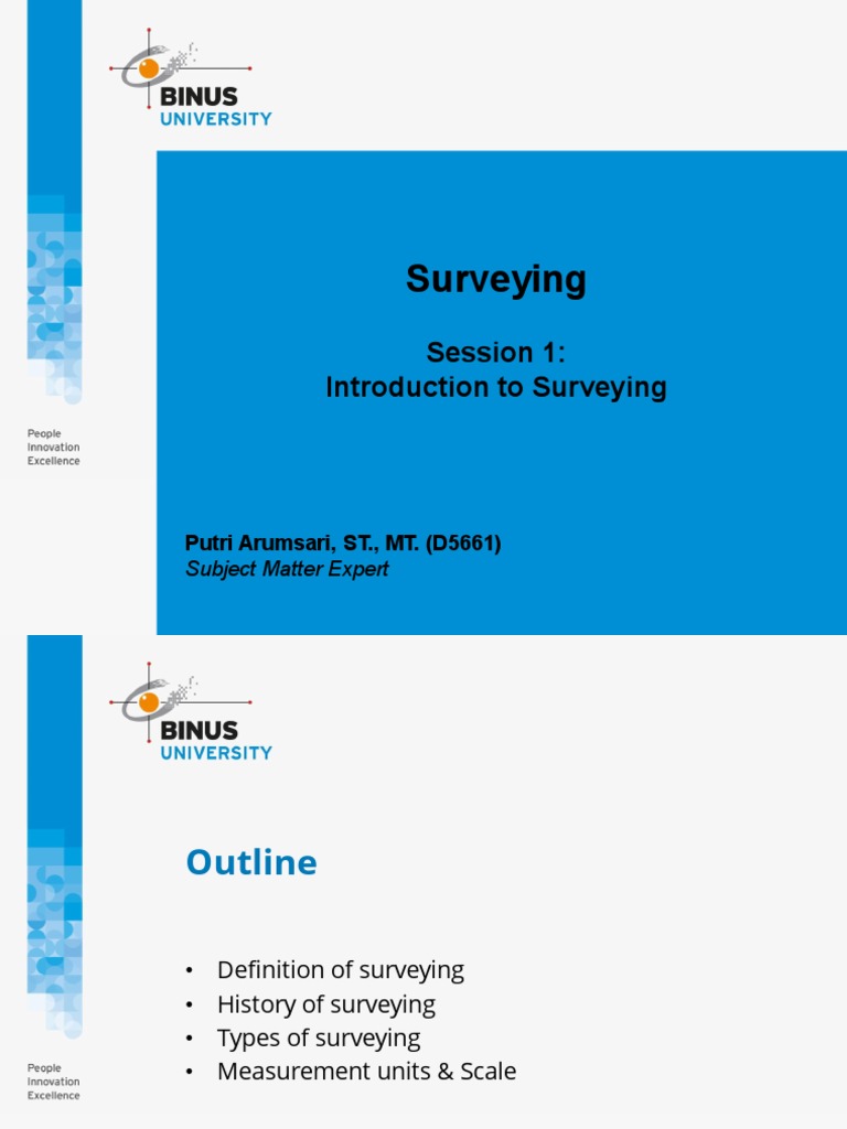 Introduction To Surveying | PDF | Surveying | Map