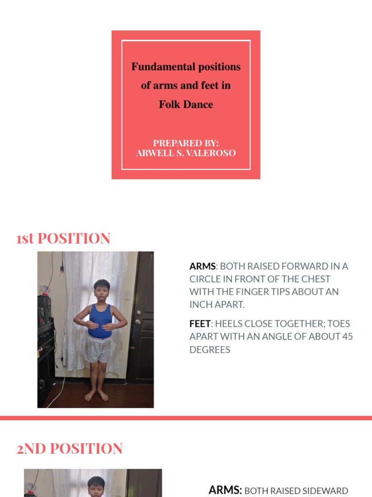 Fundamental Positions of Arms and Feet in Folk Dance PREPARED BY ...