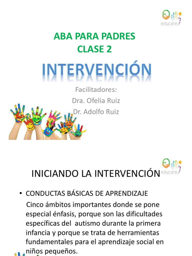 Clase 2 ABA Padres | PDF | Reforzamiento | Aprendizaje