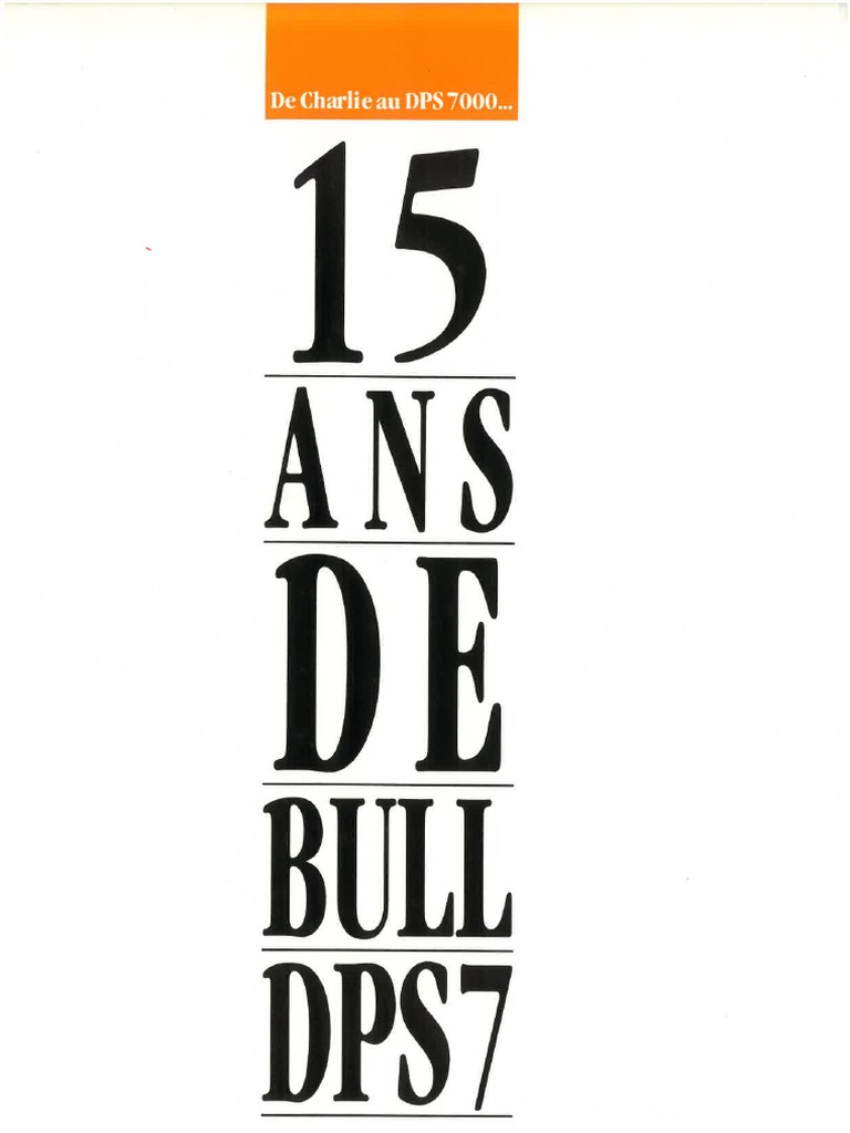 15 Ans de Bull DPS7 | PDF