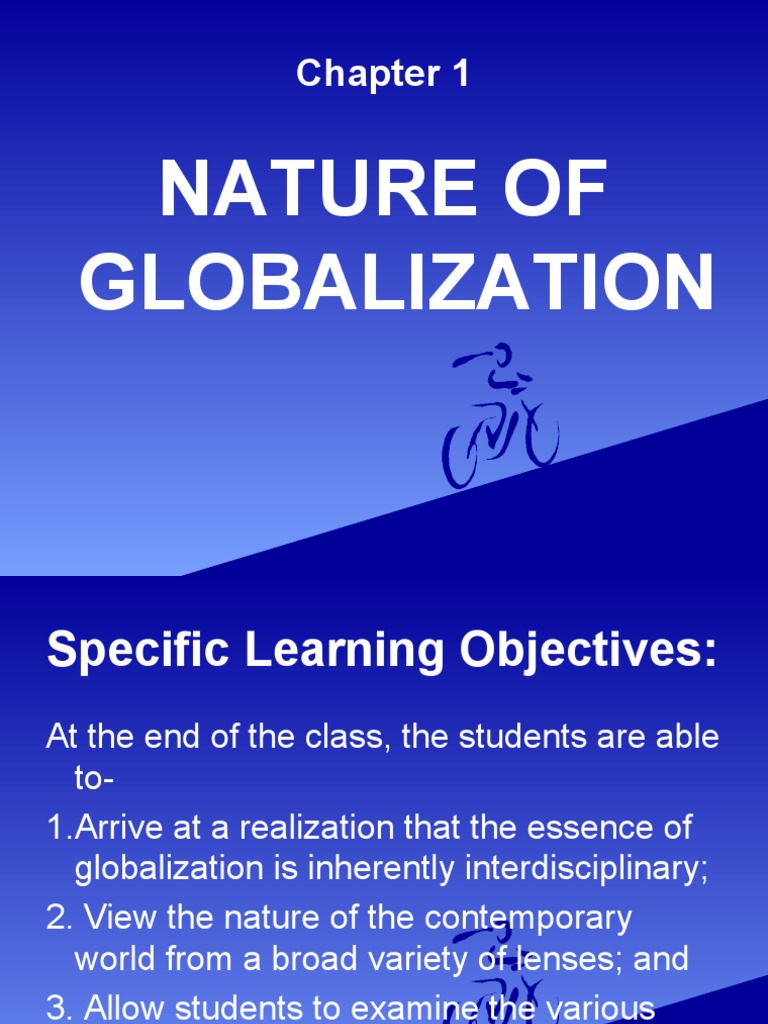 Chapter 1 Nature of Globalization (My Book) | PDF | Globalization ...