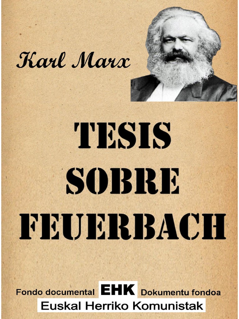 Tesis de Marx sobre Feuerbach | PDF | Karl Marx | Materialismo